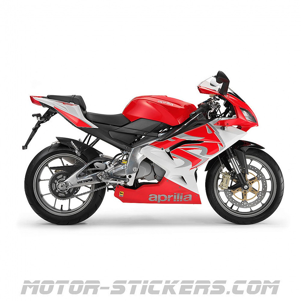 Aprilia RS 125 2008 decals