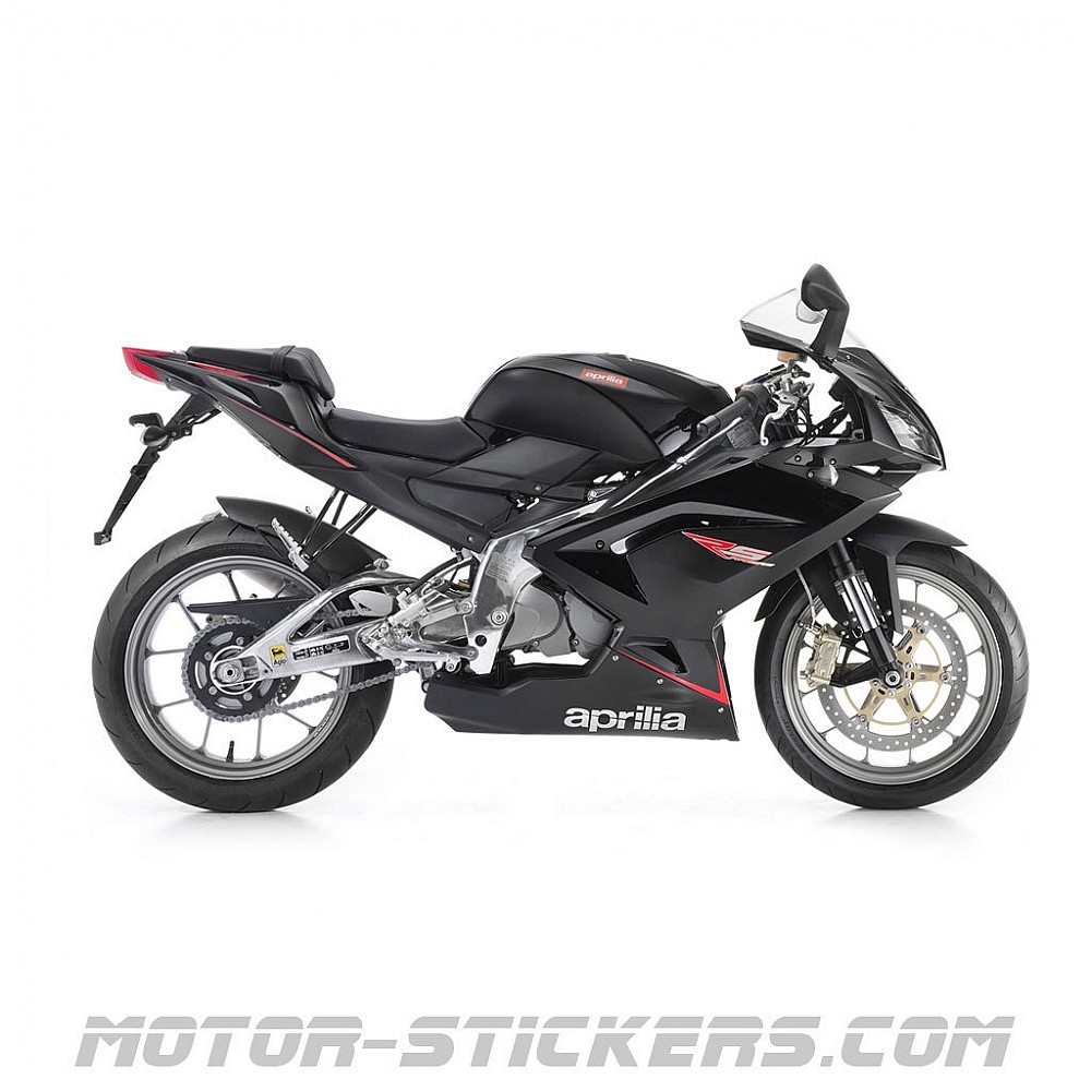 Aprilia RS 125 2010 decals