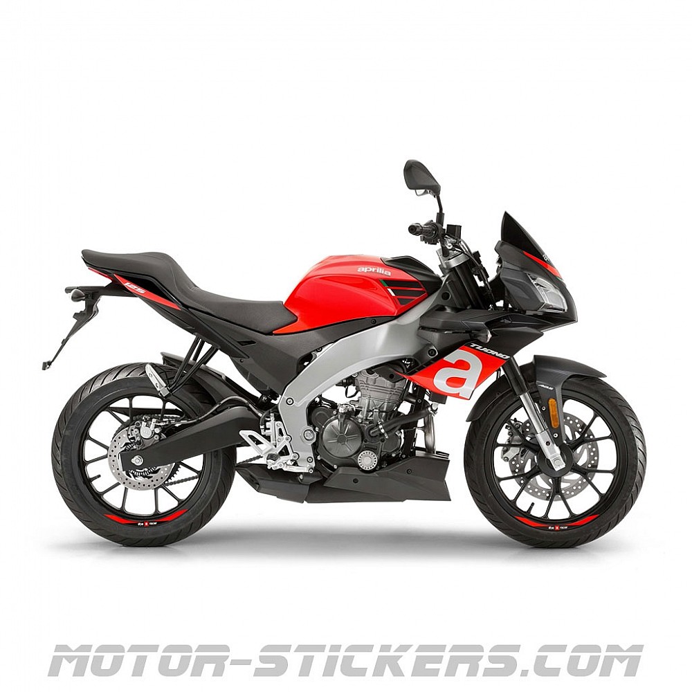 Aprilia Tuono 125 2018 decals