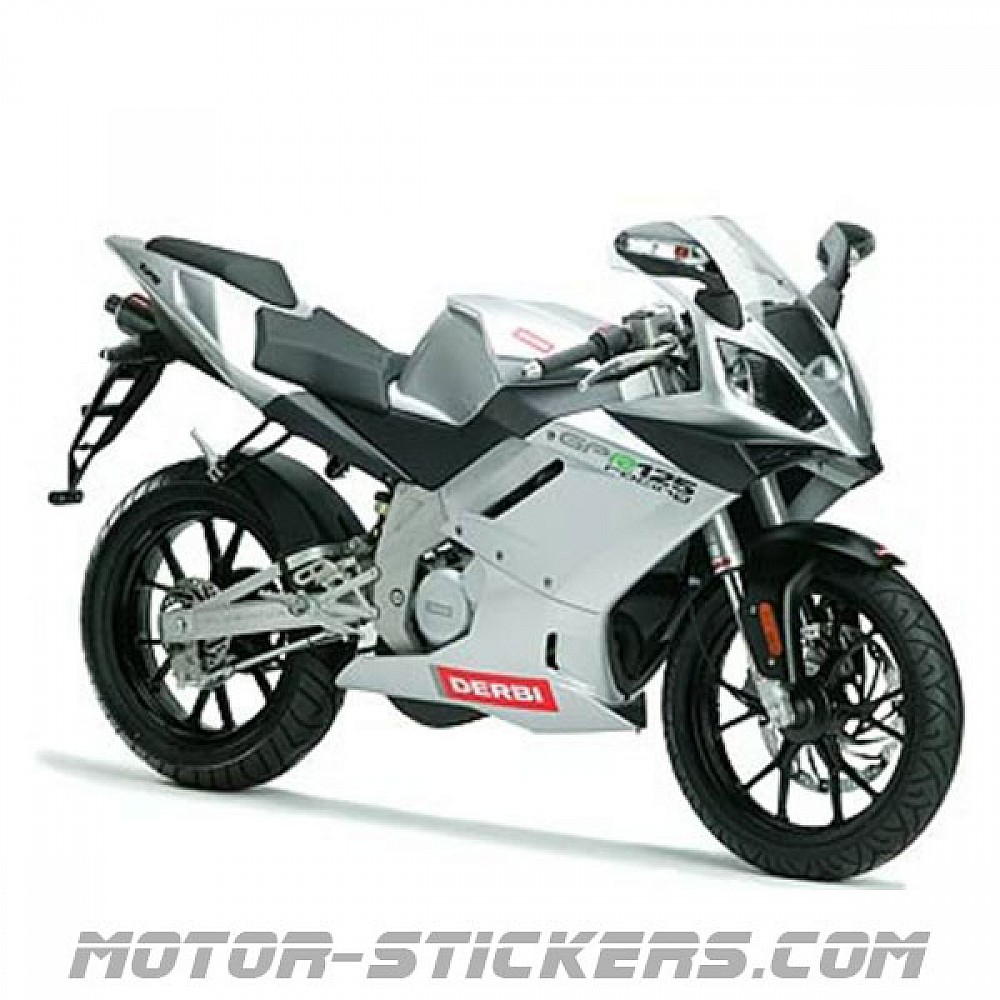 Derbi GPR 125 Racing 2005 decals