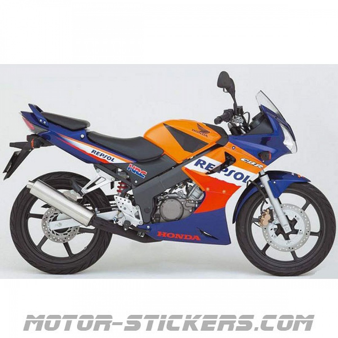 Honda CBR 125R 2005 Repsol decals
