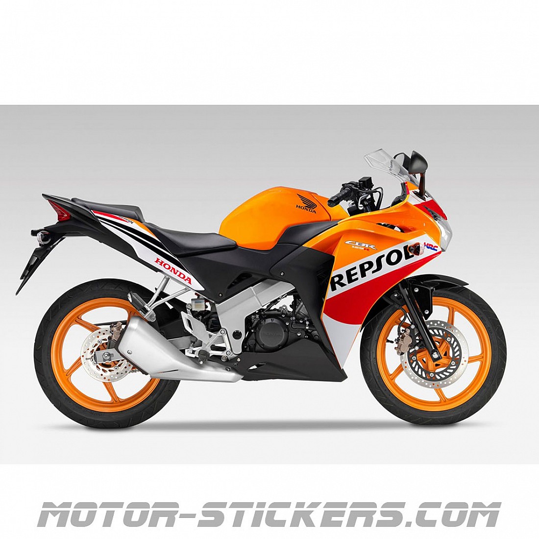 Honda CBR 125R 2016 decals