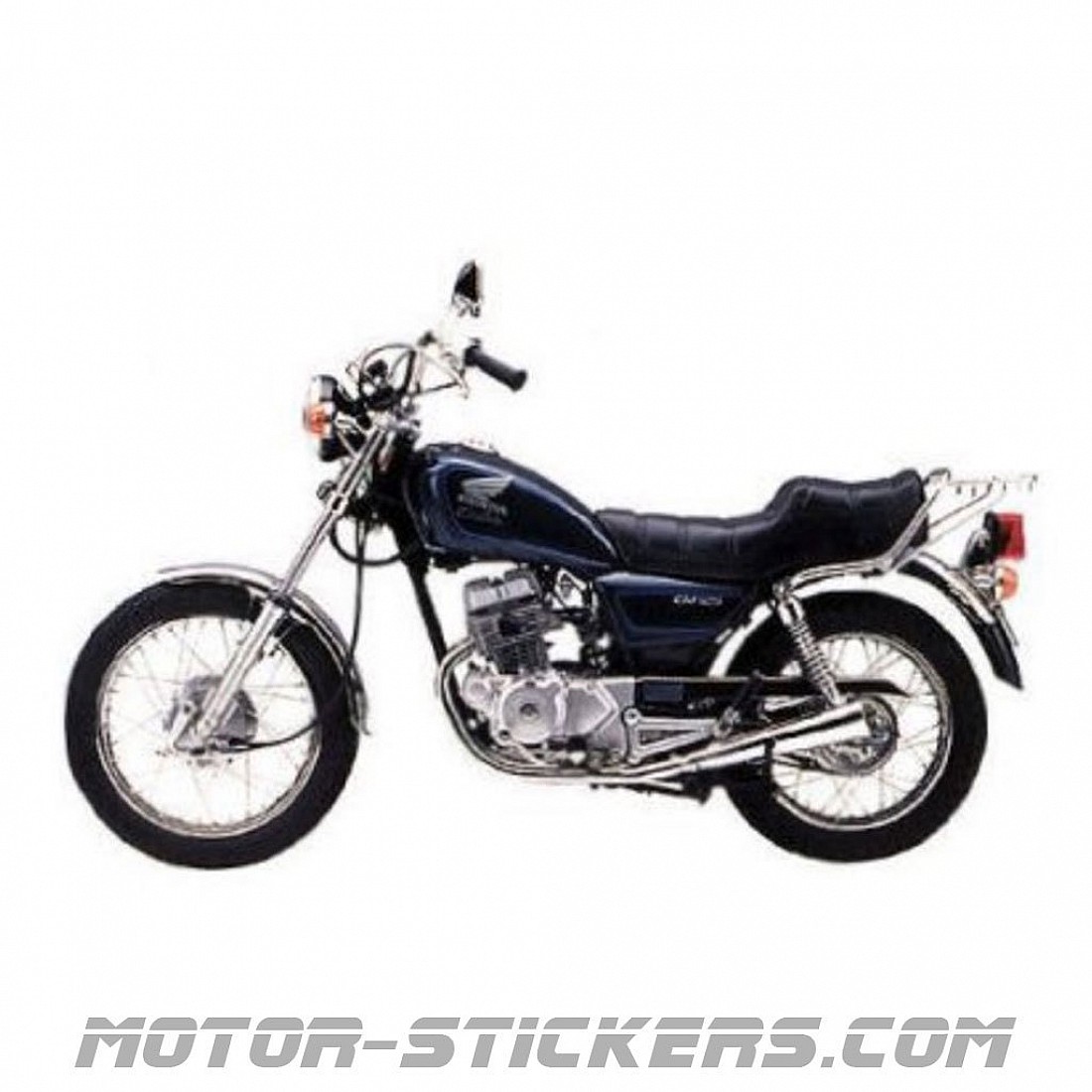 Honda CM 125 Custom 1994 decals