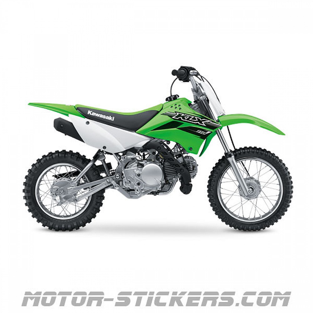Kawasaki KLX 110 2016 decals