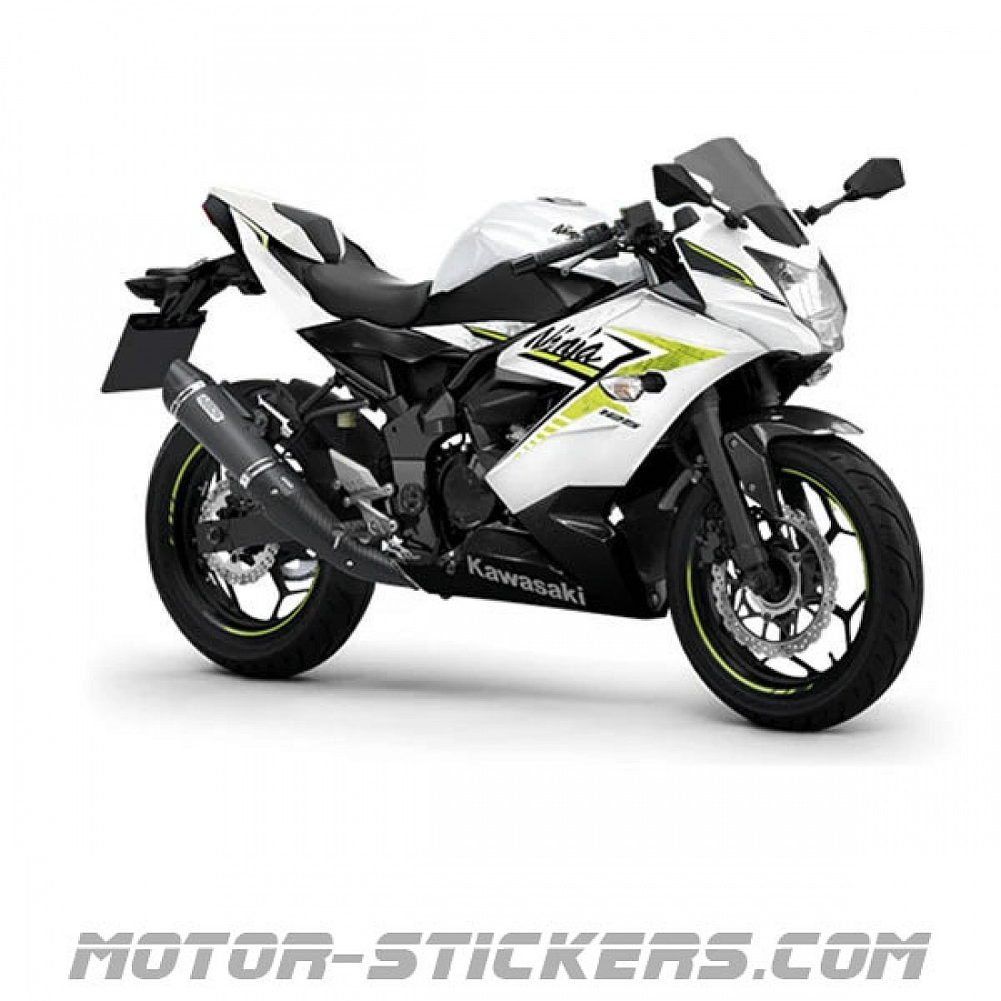 Kawasaki Ninja 125 2022 decals