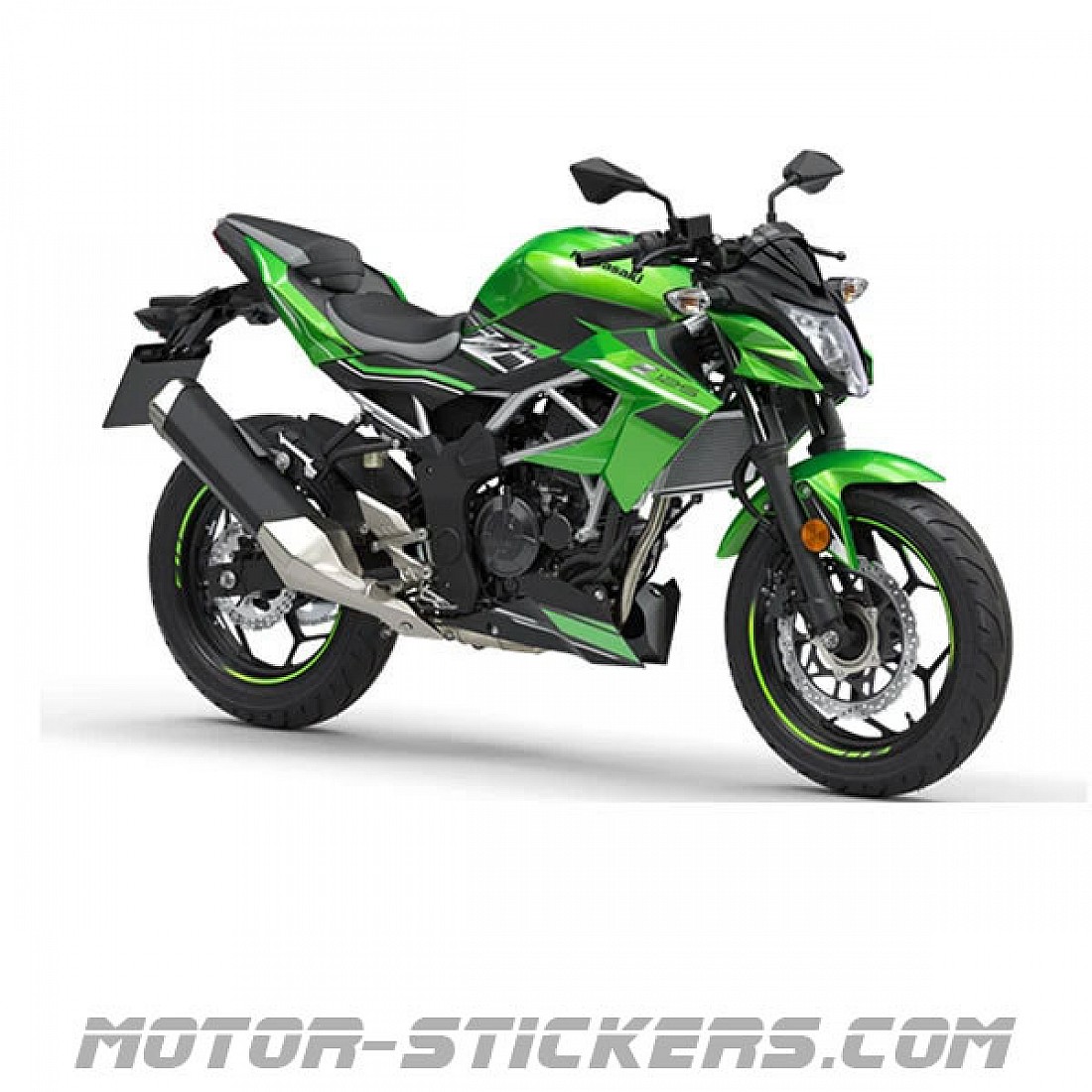 Kawasaki Z125 2019 decals