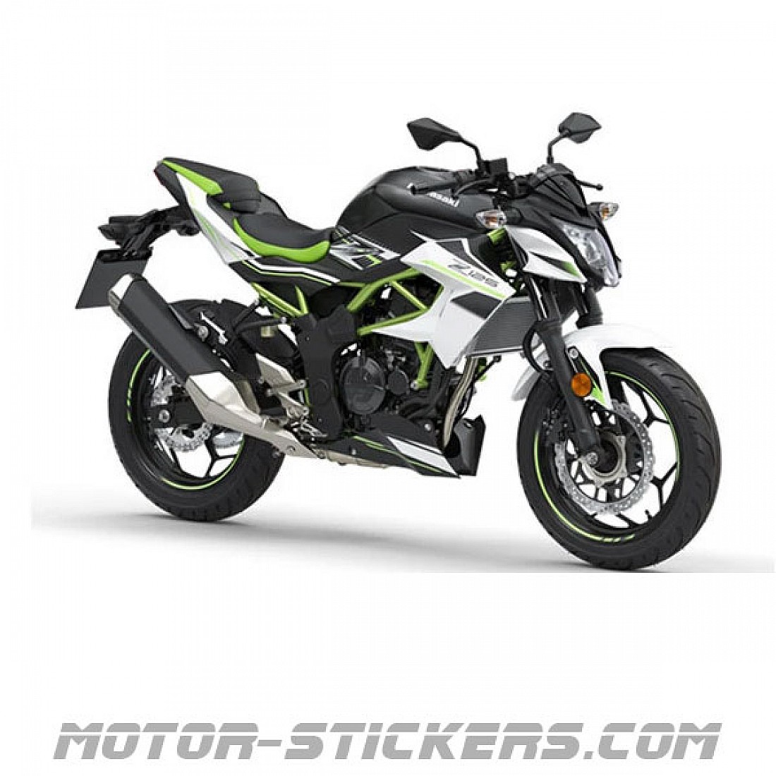 Kawasaki Z125 2021 Aufkleber