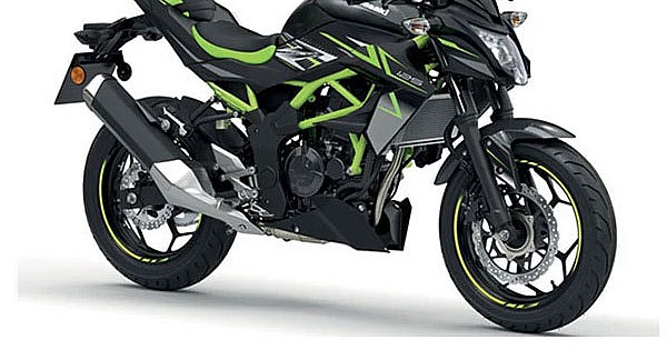 Kawasaki Z125 2022 decals
