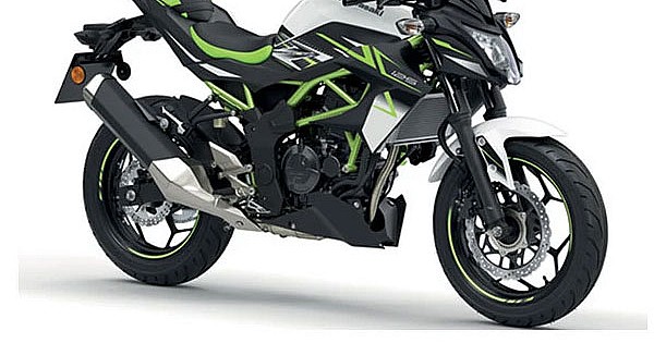 Kawasaki Z125 2022 decals