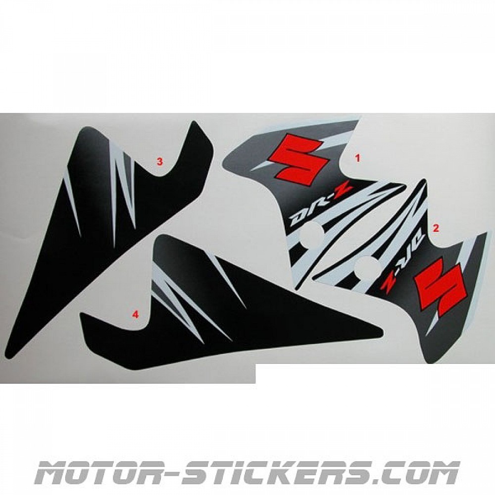 Suzuki DR-Z 125 2007 decals