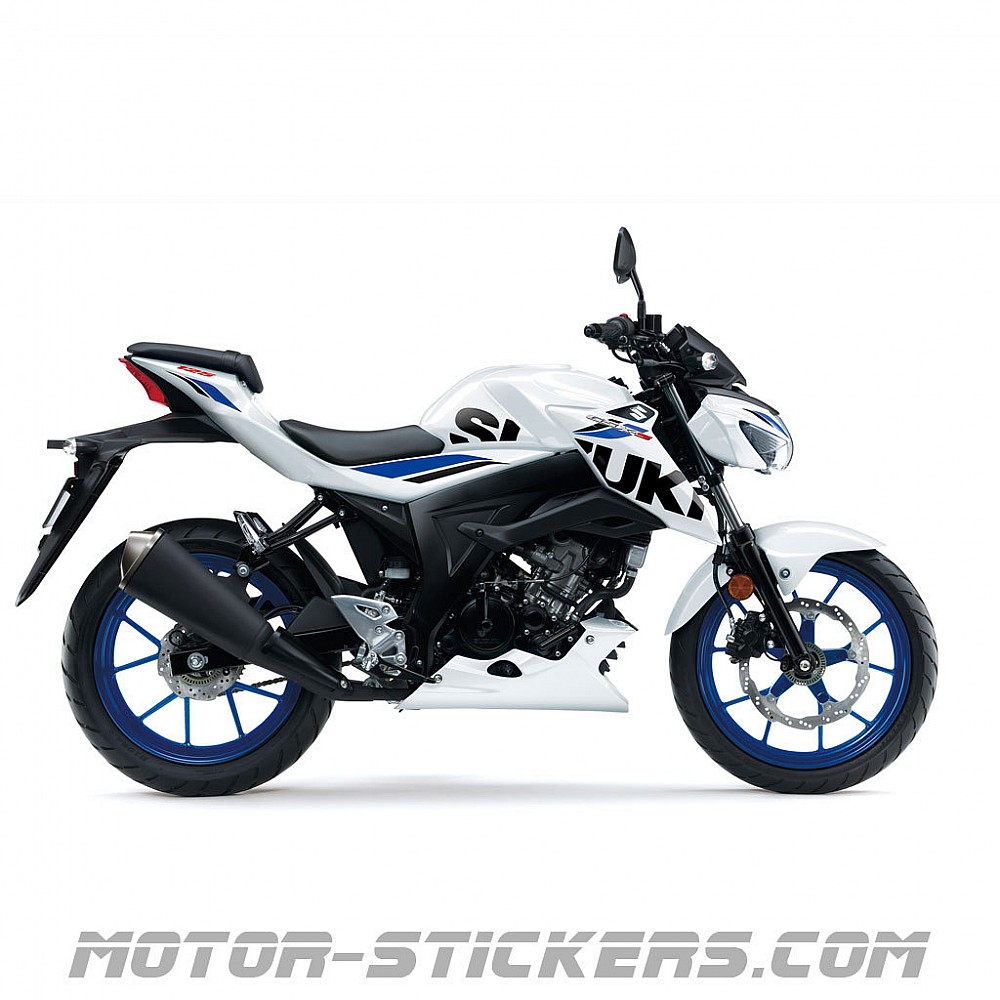 Suzuki GSX S 125 2019 decals