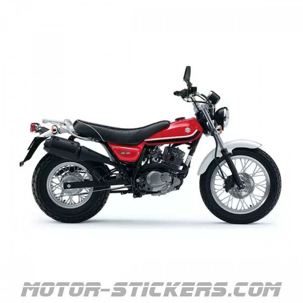Suzuki RV 125 VANVAN 2014 stickers