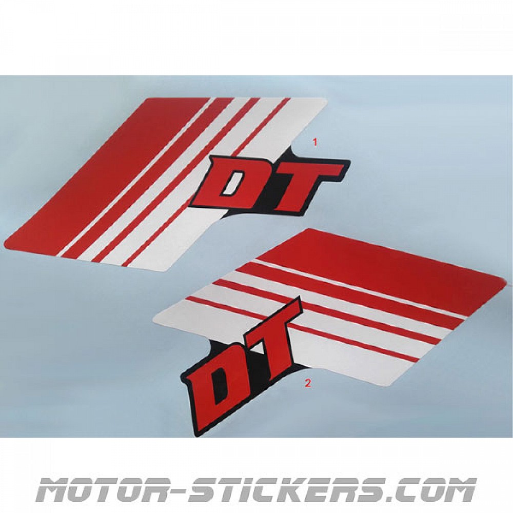 Yamaha DT 125MX '79-1980 autocollants