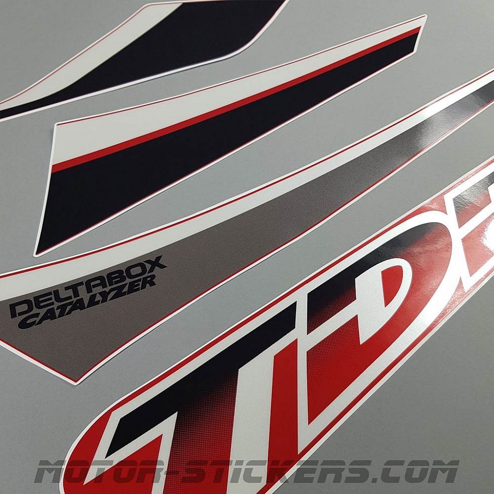 Yamaha TDR 125 1997 decals