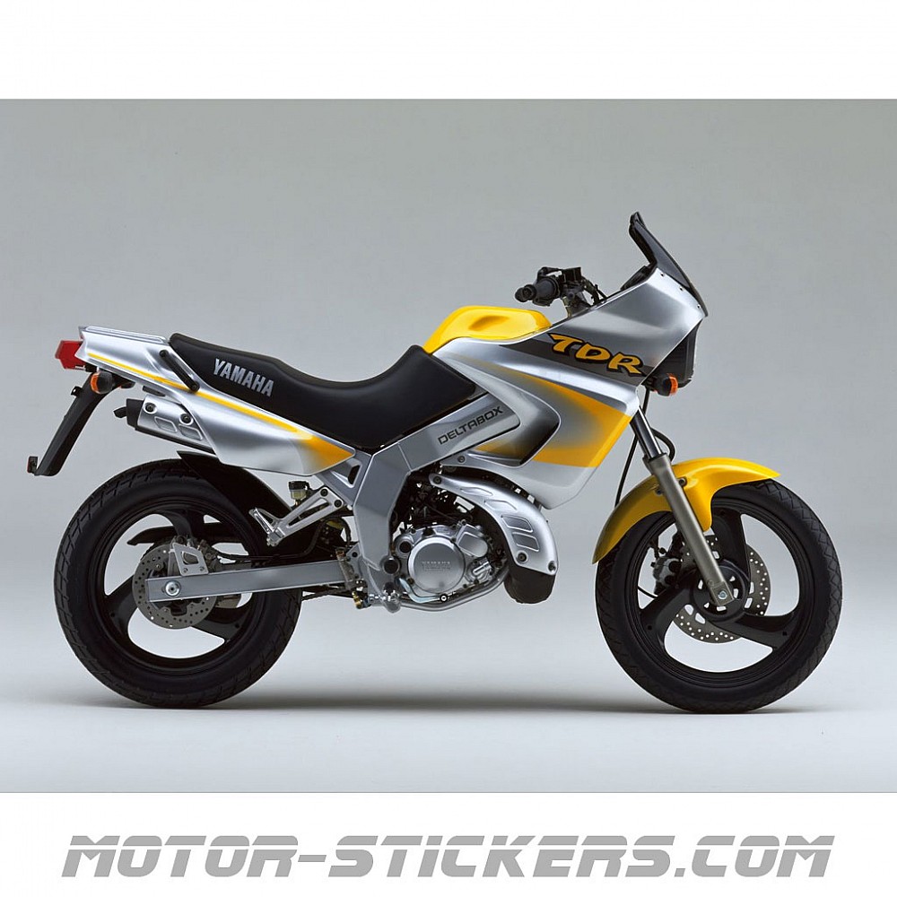 Yamaha TDR 125 1998 decals