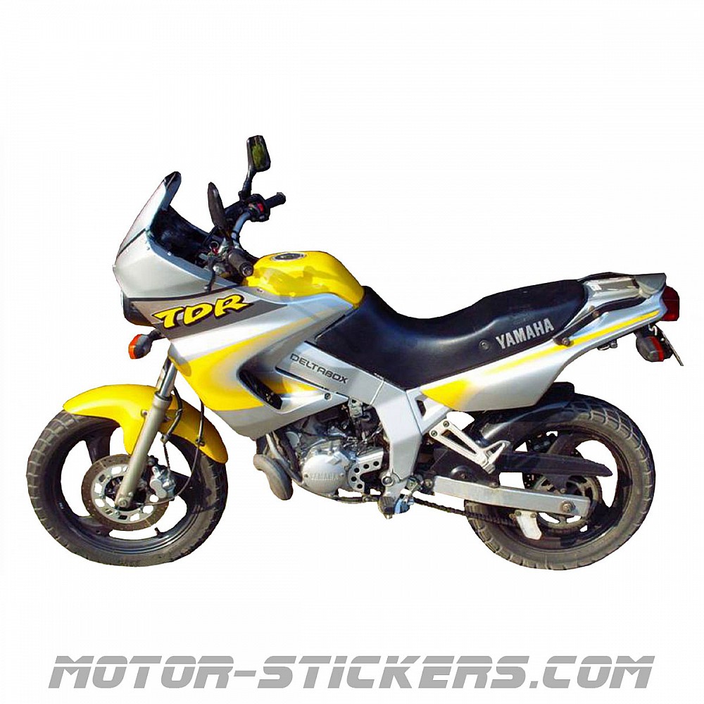 Yamaha TDR 125 2001 decals