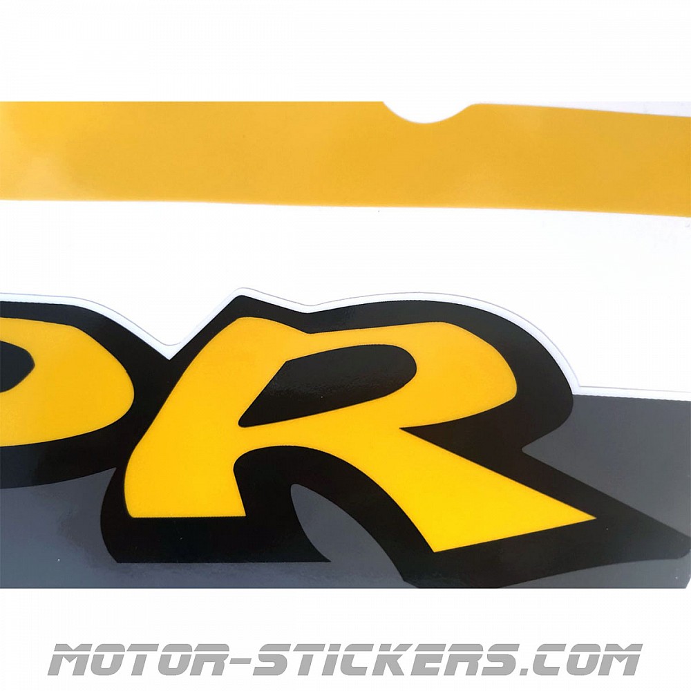 Yamaha TDR 125 2001 decals