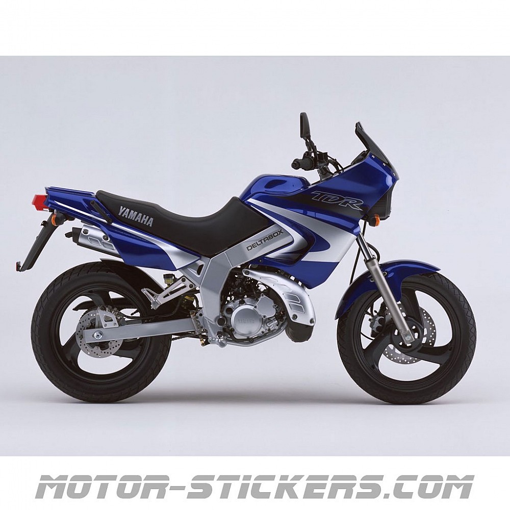 Yamaha TDR 125 2002 autocollants