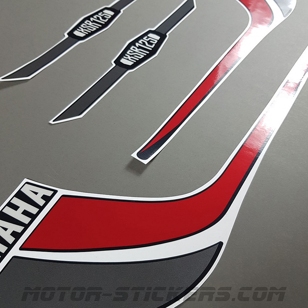 Yamaha XSR 125 2021 decals