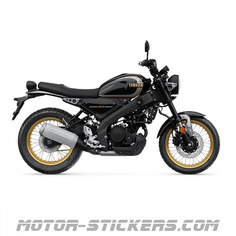 Yamaha XSR 125 Legacy 2022 stickers