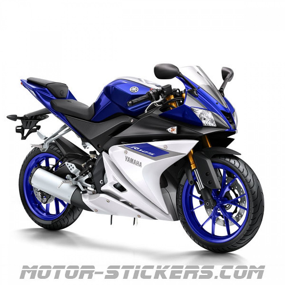 Yamaha YZF 125R 2016 Aufkleber