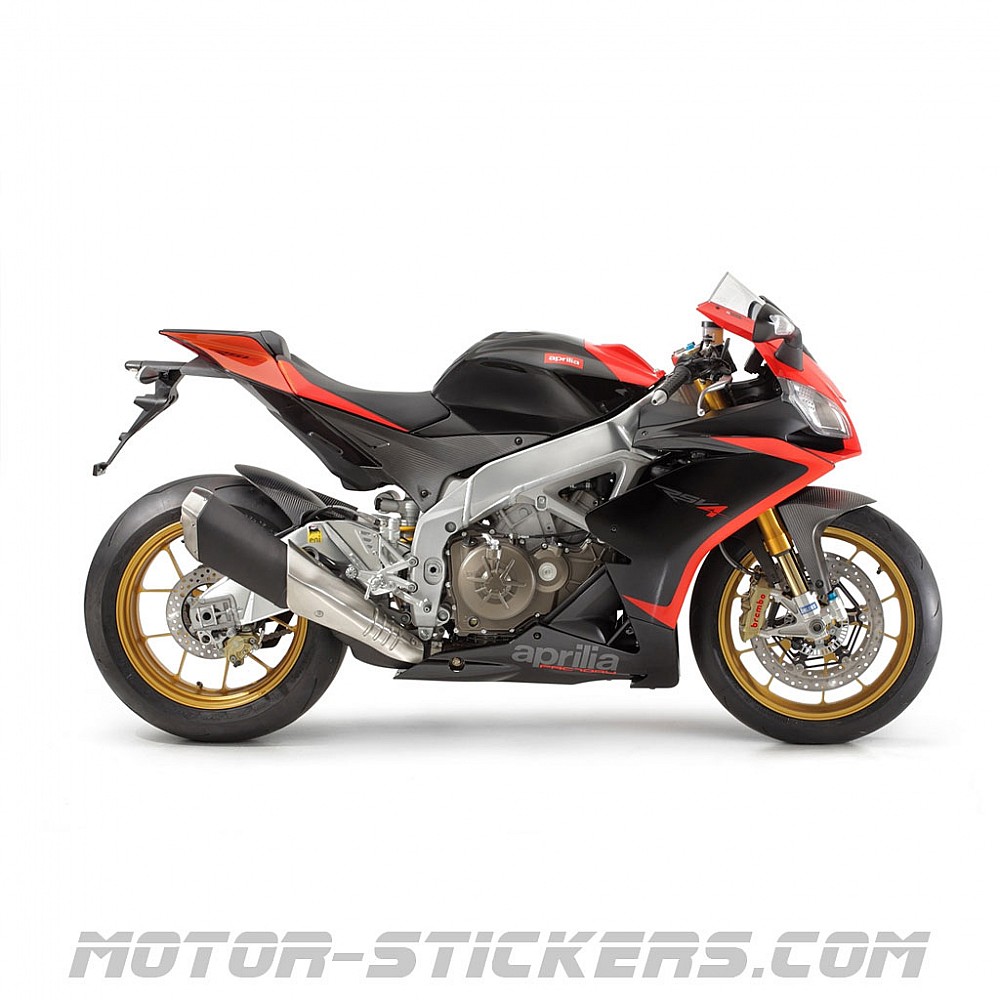 Aprilia RSV4 1000R Factory 2013 decals