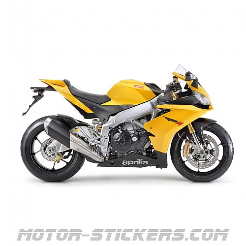 Aprilia RSV4 1000R Factory 2013 decals