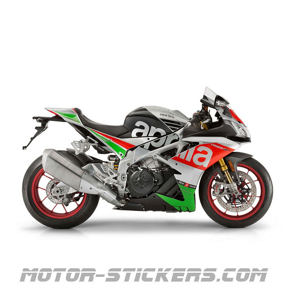 Aprilia RSV4 1000 Factory 2017 decals