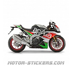 Aprilia RSV4 1000 Factory 2017 decals