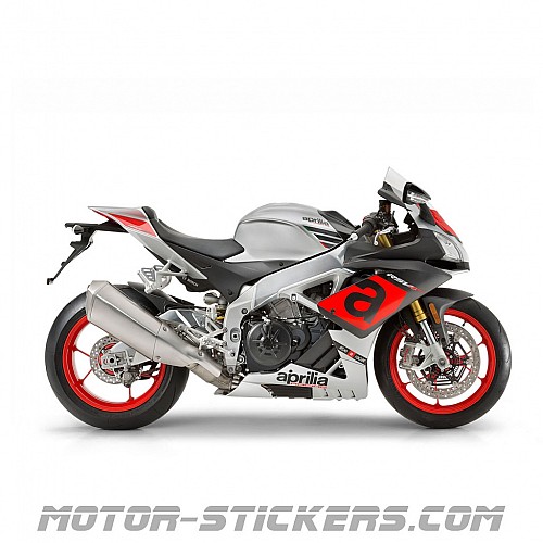 Aprilia RSV4 1000 Factory 2018 decals