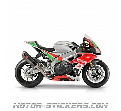 Aprilia RSV4 1000 Factory 2018 decals