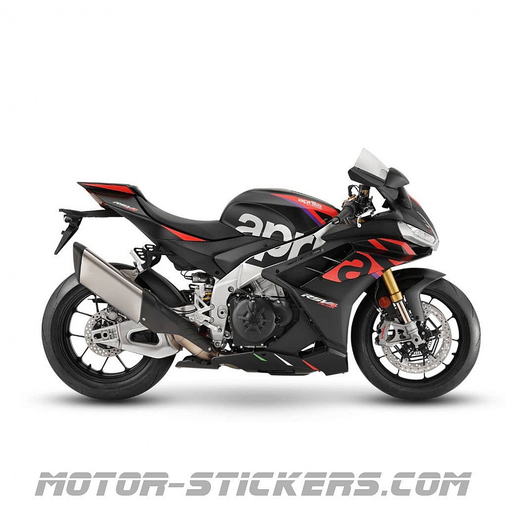 Aprilia RSV4 1100 Factory 2024 decals