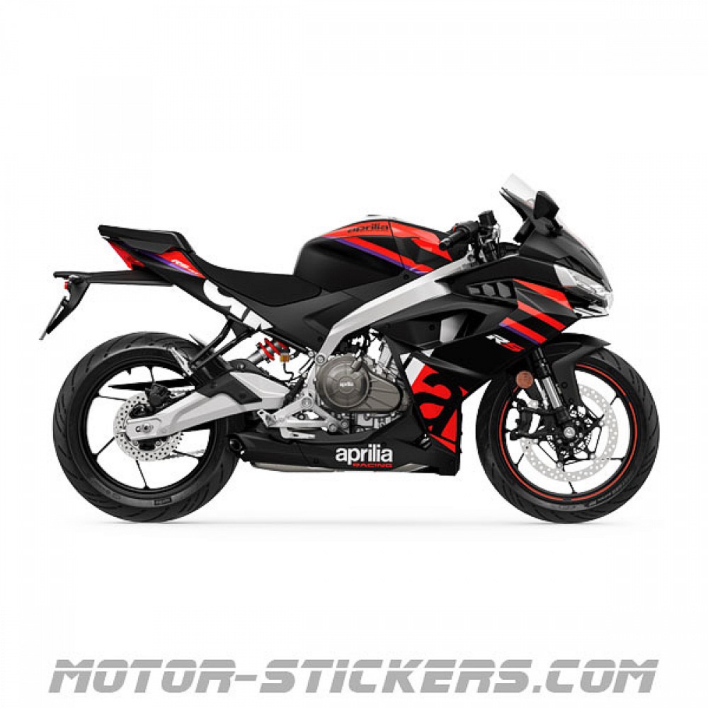 Aprilia RS457 2024 pegatinas