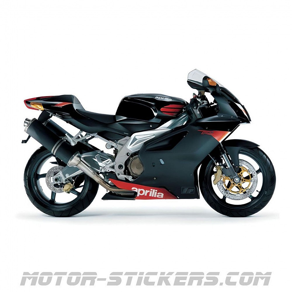 Aprilia RSV 1000R 2004 decals