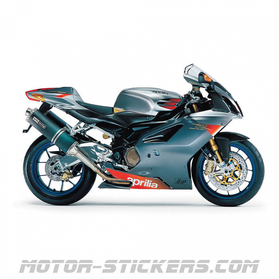 Aprilia RSV 1000R Factory 2004 decals