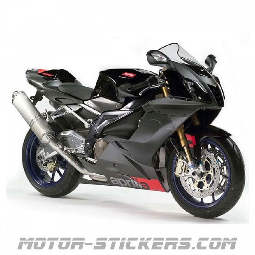 Aprilia RSV 1000 2007 decals
