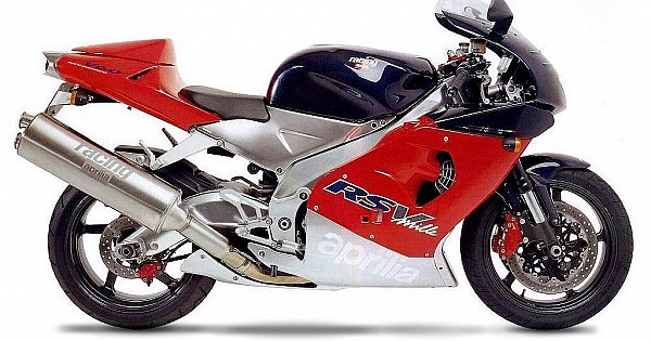 Aprilia RSV 1000 Mille 1998 decals