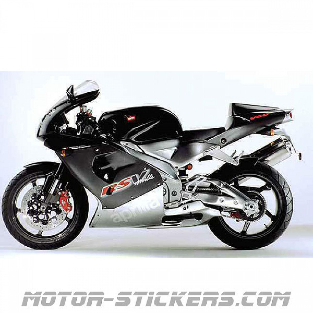 Aprilia RSV 1000 Mille 1999 decals
