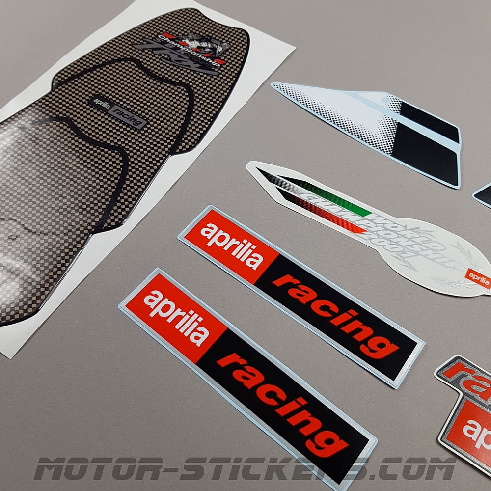 Aprilia RSV 1000R Mille 2002 decals