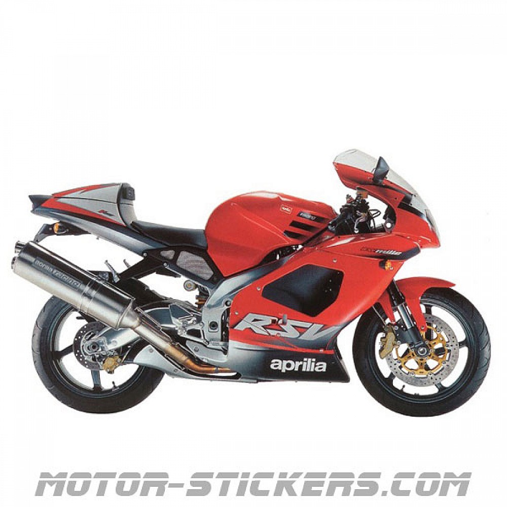 Aprilia RSV 1000 Mille 2002 decals