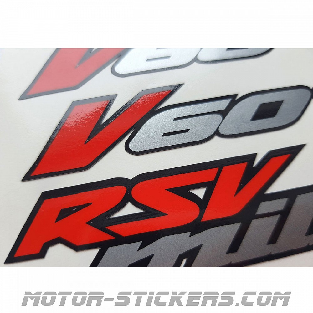 Aprilia RSV 1000 Mille 2002 autocollants