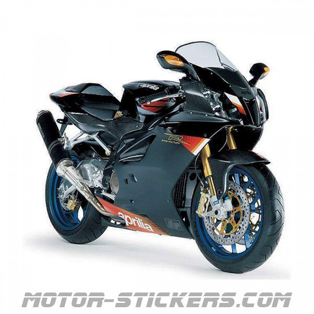 Aprilia RSV 1000R 2004 decals