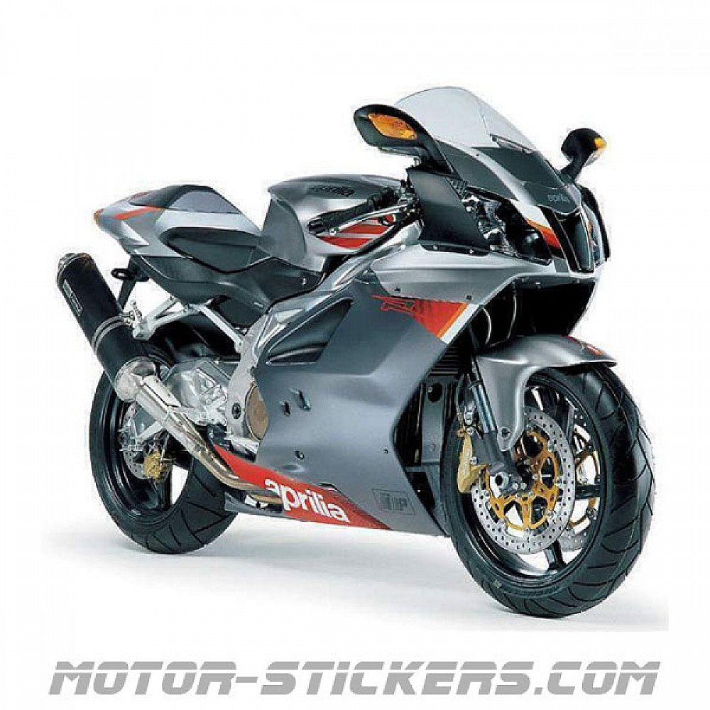 Aprilia RSV 1000R 2004 stickers
