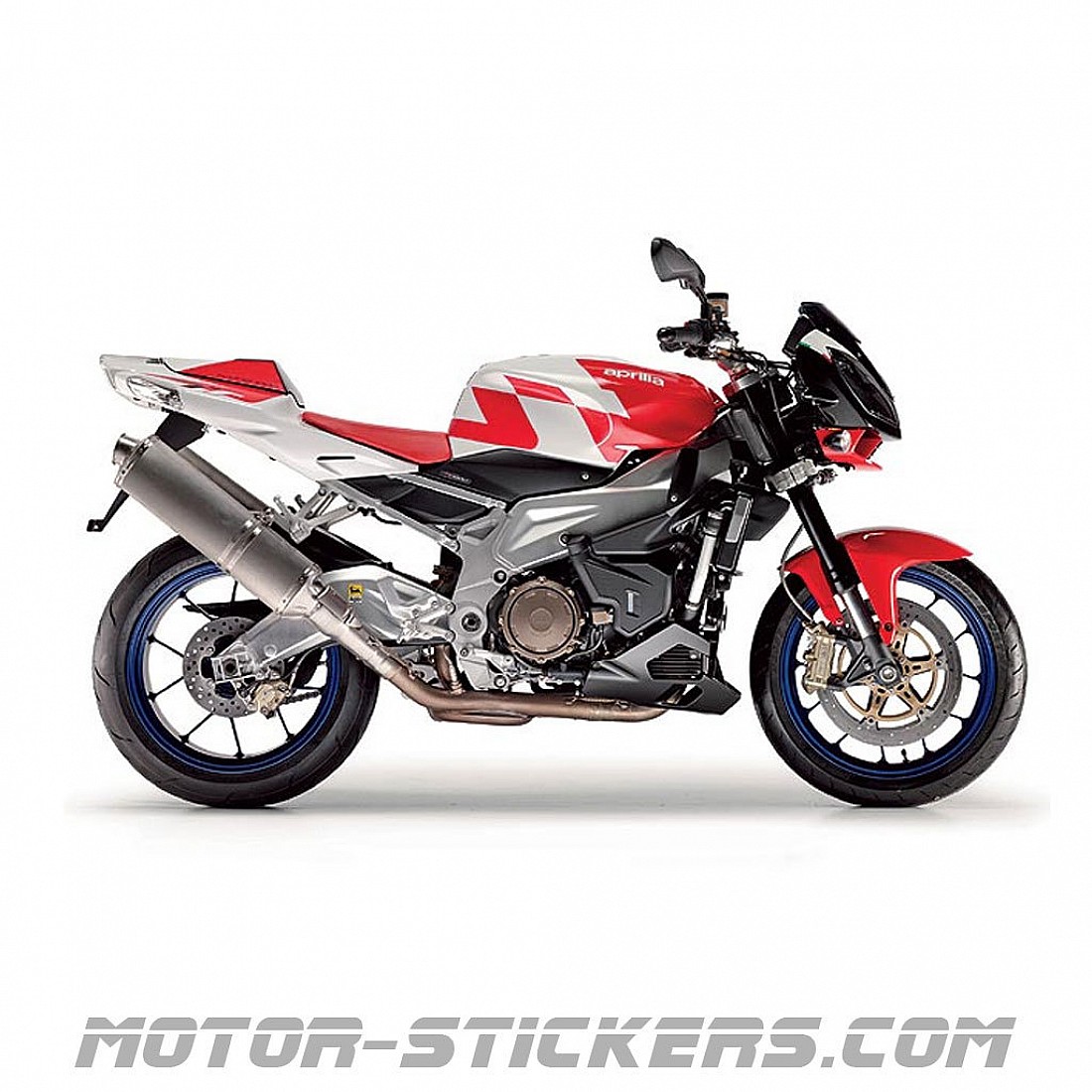 Aprilia Tuono 1000 R 2008 decals