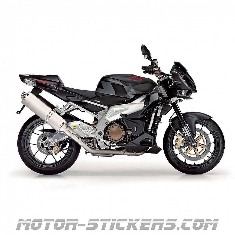 Aprilia Tuono 1000 R 2009 decals