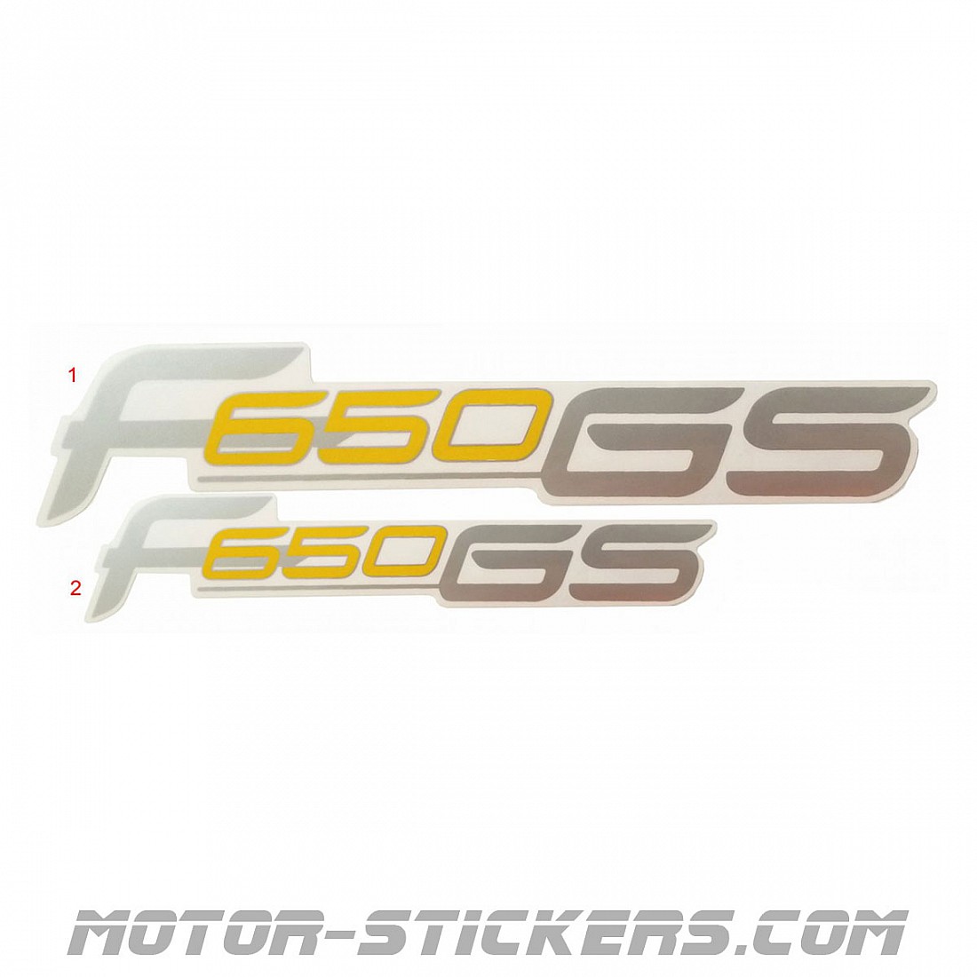 BMW F 650 GS '00-2003 decals