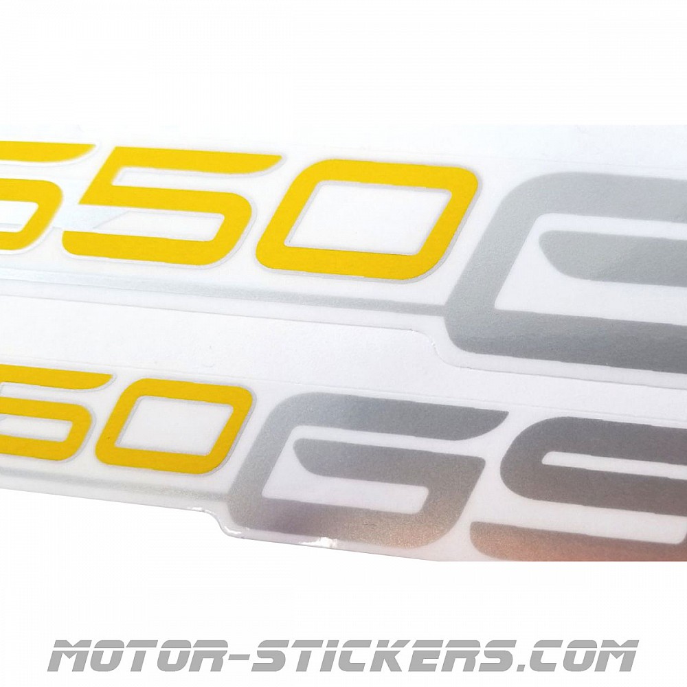 BMW F 650 GS '00-2003 decals