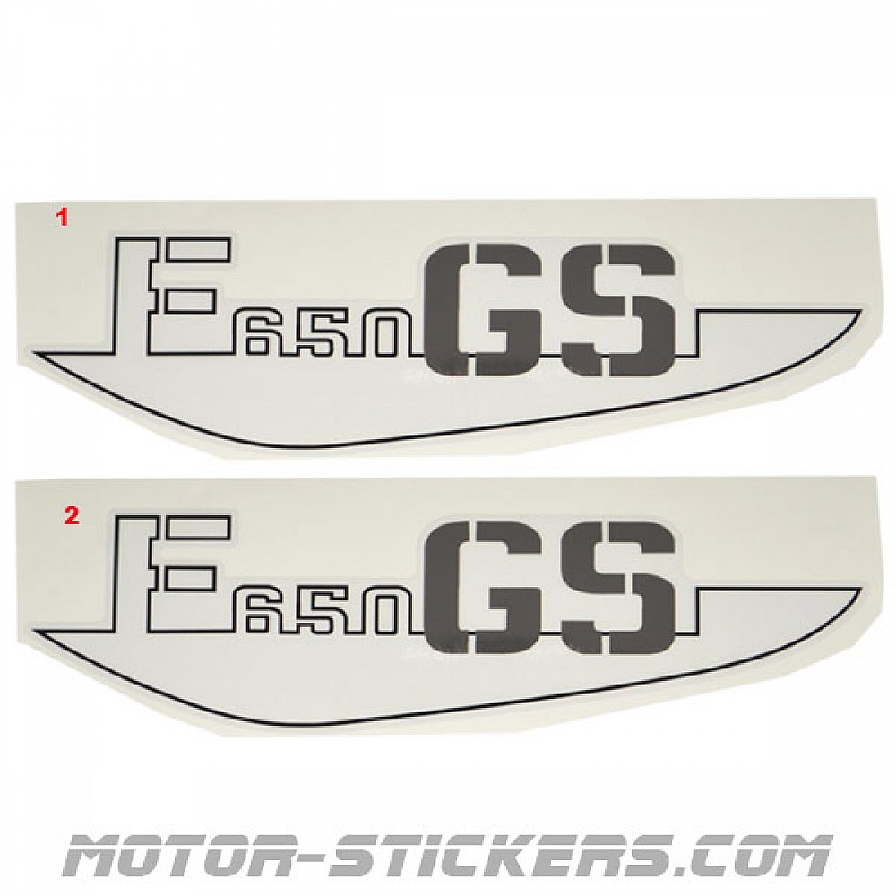 BMW F 650 GS '04-2007 stickers
