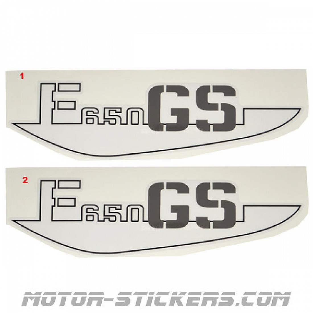 BMW F 650 GS '04-2007 decals