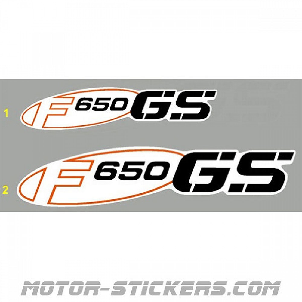 BMW F 650 GS '08-2010 decals